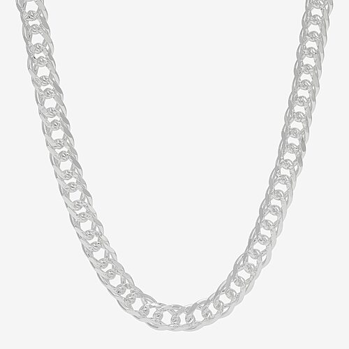 Click here for Womens Sterling Silver 20 Inch Curb Chain Necklace... prices