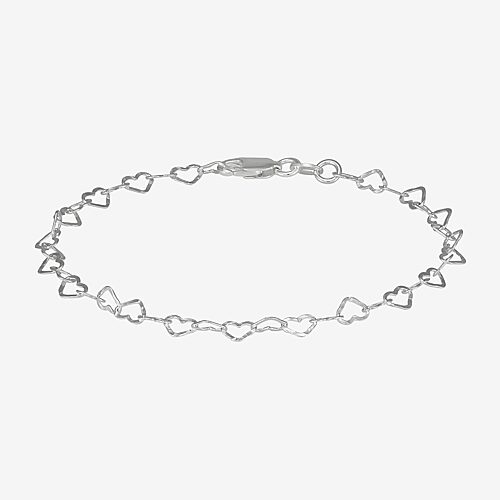 Click here for Made in Italy Womens Sterling Silver 7.5 Inch Soli... prices