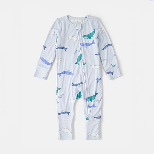 Click here for Carters Baby Boys PurelySoft Whale 2-Way Zip Snug... prices