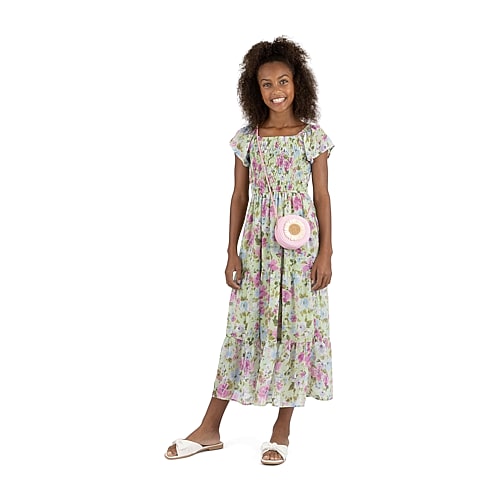 Click here for Girls (7-16) Speechless(R) Ditsy Floral Smocked Ma... prices