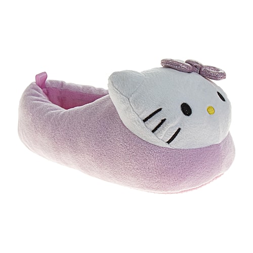 Josmo Girls Hello Kitty Slip-On Slippers  11-12  Pink