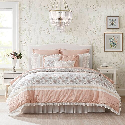 Madison Park Dawn 9-Pc. Comforter Set  California King - Blush