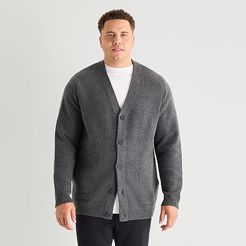 Click here for mutual weave Mens V Neck Long Sleeve Button Big an... prices