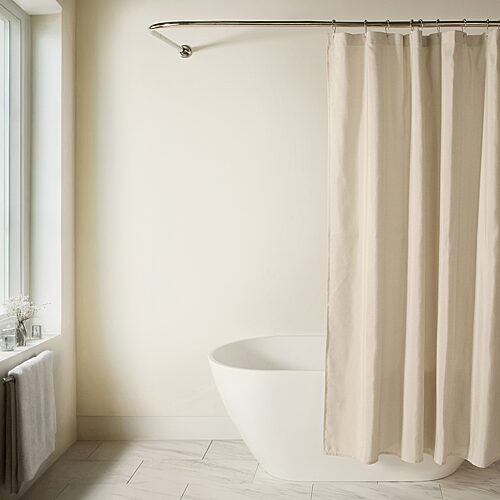 Click here for ienjoy Home Linen-Look Shower Curtains  72 x 72 -... prices