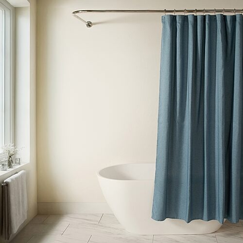 Click here for ienjoy Home Linen-Look Shower Curtains  72 x 72 -... prices