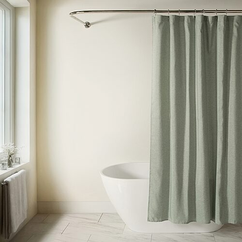 Click here for ienjoy Home Linen-Look Shower Curtains  72 x 72 -... prices