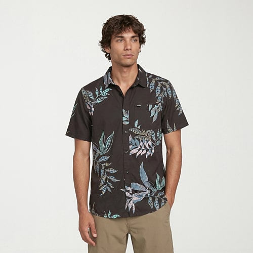 Click here for VOLCOM Mens Short Sleeve Regular Fit Button-Down S... prices