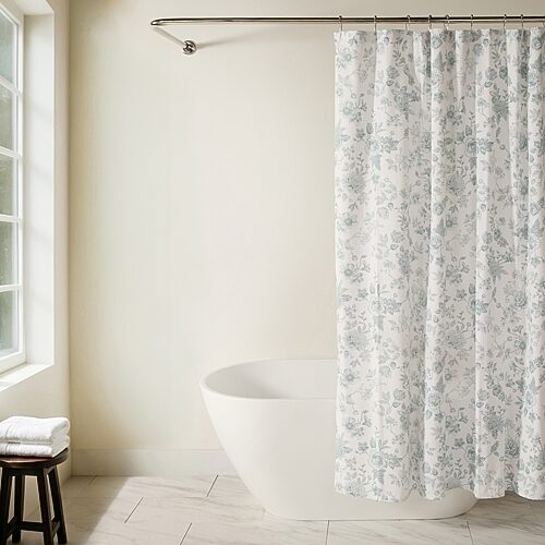 Click here for ienjoy Home Cotton Blend Printed Shower Curtains... prices