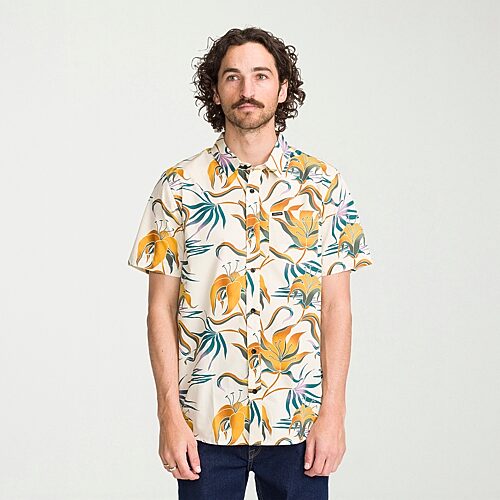 Click here for VOLCOM Mens Short Sleeve Regular Fit Button-Down S... prices