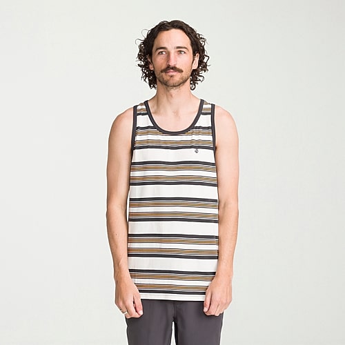 Click here for VOLCOM Mens Round Neck Sleeveless Tank Top  Small... prices