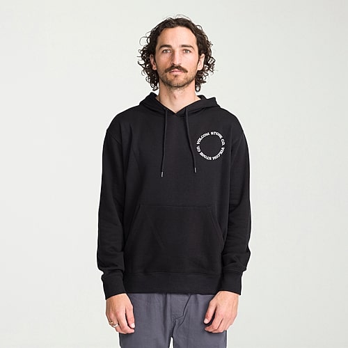 Click here for VOLCOM Mens Long Sleeve Fleece Hoodie  Large  Blac... prices