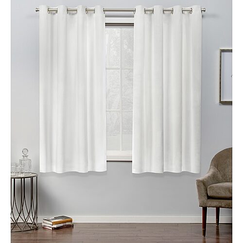 Click here for Exclusive Home Curtains Velvet Grommet Top Light-F... prices