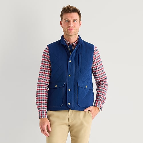 Click here for St. Johns Bay Brushed Quilted Mens Heavyweight Qui... prices