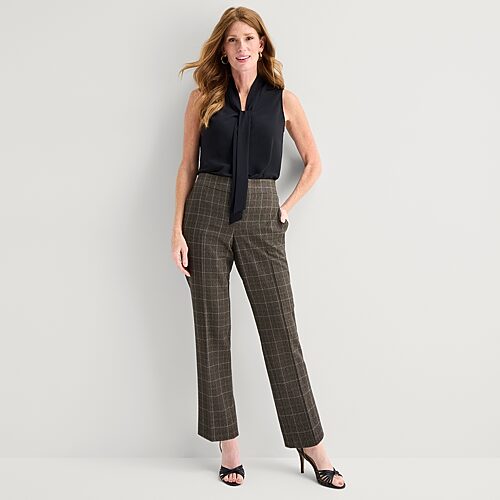 Click here for Black Label by Evan-Picone Womens Classic Fit Stra... prices