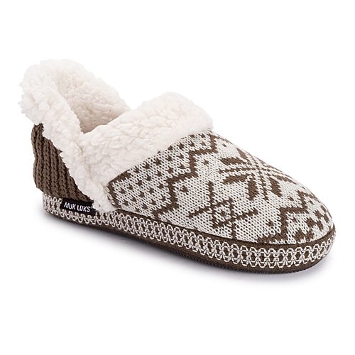 Click here for Muk Luks Ml F 26 Ds Slippers Womens Memory Foam Sl... prices