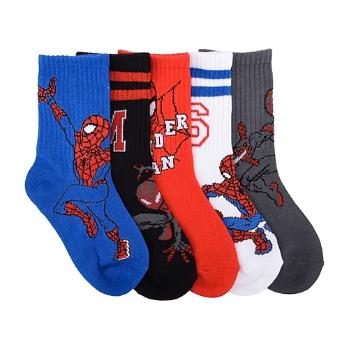 Click here for Boys 5 Pair Crew Socks  4-6  Blue prices