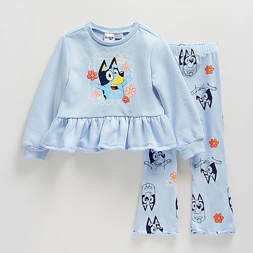 Click here for Toddler Girls 2-pc. Bluey Legging Set  2t  Blue prices