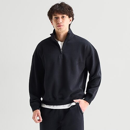 Click here for Xersion Mens Mock Neck Long Sleeve Active Quarter-... prices