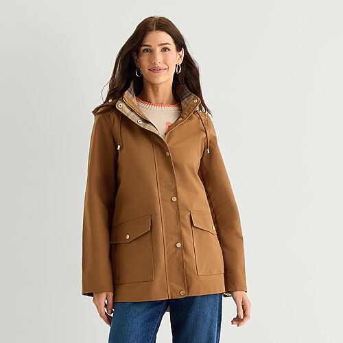 Click here for Gallery Womens Hooded Midweight Raincoat  Xx-large... prices