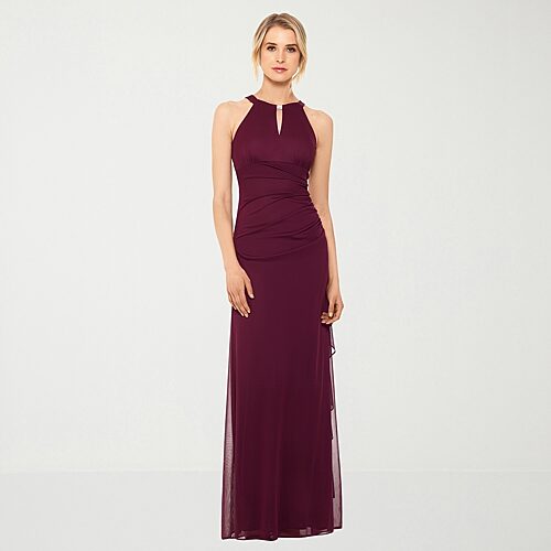 Click here for DJ Jaz Womens Round Neck Sleeveless Evening Gown... prices