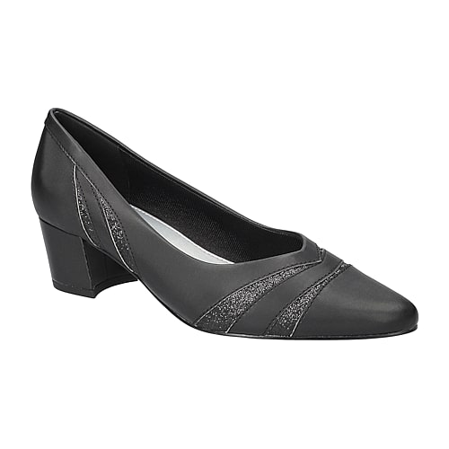 Click here for Easy Street Womens Lizbeth Slip-On Pumps - Black S... prices