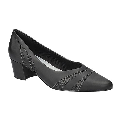 Click here for Easy Street Womens Lizbeth Slip-On Pumps - Black S... prices