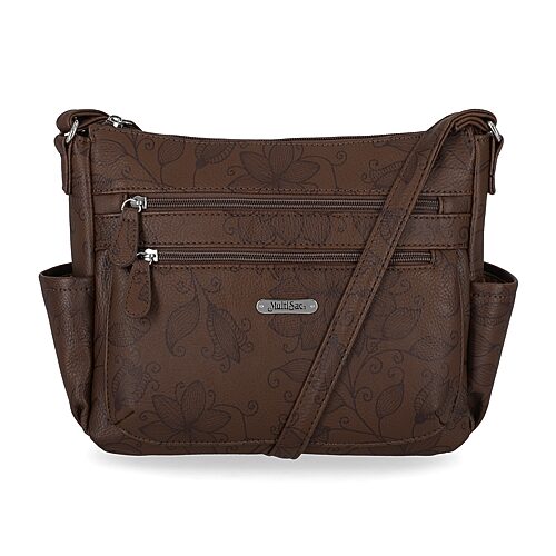 Click here for Multi Sac Naomi Crossbody Bag  One Size  Brown prices