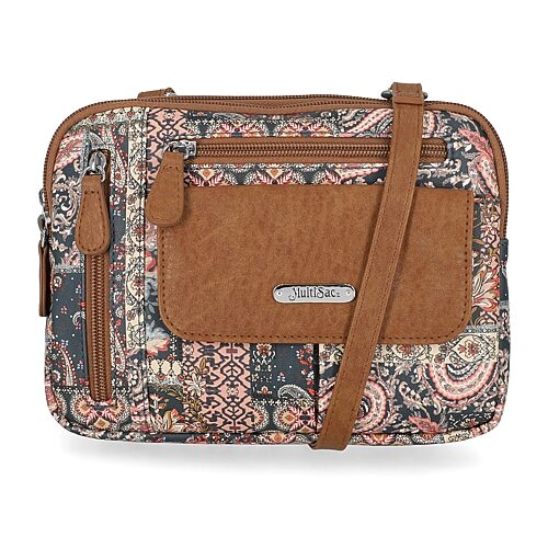Click here for Multi Sac Zippy Crossbody Bag  One Size  Blue prices