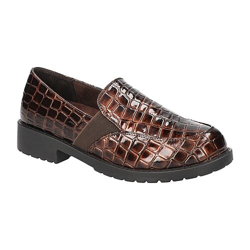 Click here for Easy Street Womens Vanessa Slip-On Loafers - Brown... prices