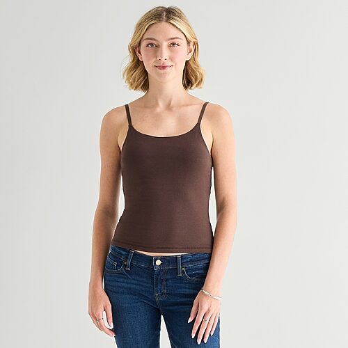 Click here for a.n.a Lightly Lined Womens Scoop Neck Built In Bra... prices