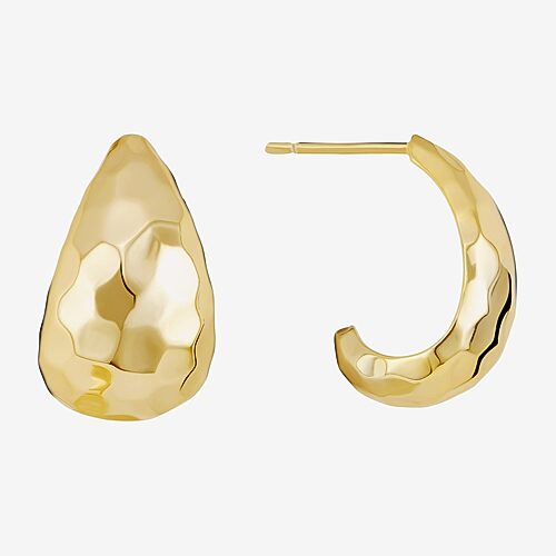 Click here for Silver Reflections Womens 14K Gold Over Brass 19mm... prices