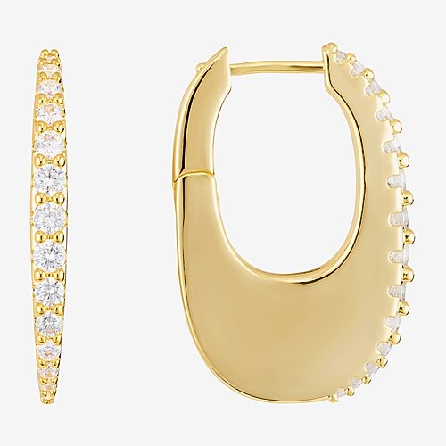 Click here for Sparkle Allure Womens Cubic Zirconia 14K Gold Over... prices