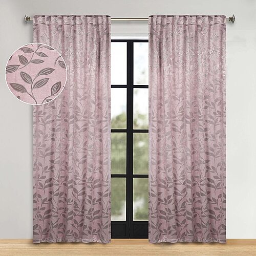 Click here for Superior Washable Leaves Room Darkening Back Tab C... prices