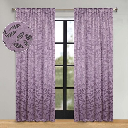 Click here for Superior Washable Leaves Room Darkening Back Tab C... prices