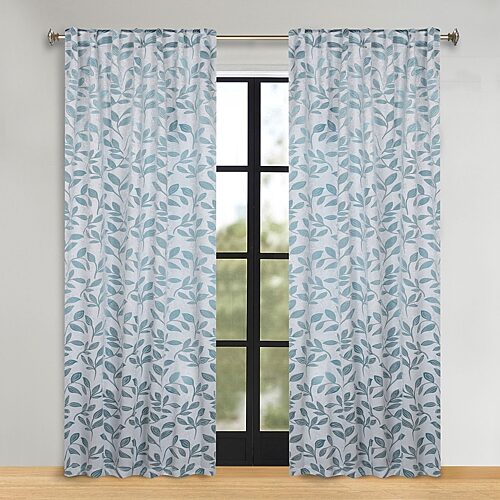 Click here for Superior Washable Leaves Room Darkening Back Tab C... prices