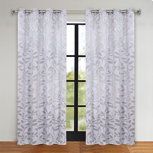 Click here for SUPERIOR Leaves Grommet Top Energy Saving Room Dar... prices