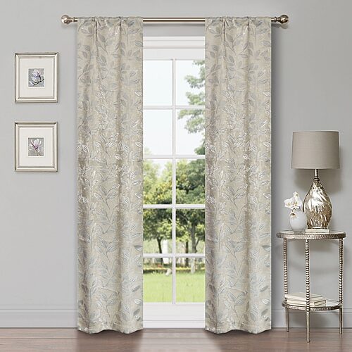 Click here for Superior Leaves Machine Washable Room Darkening Bl... prices