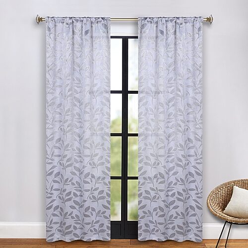 Click here for SUPERIOR Leaves Rod Pocket Energy Saving Room Dark... prices