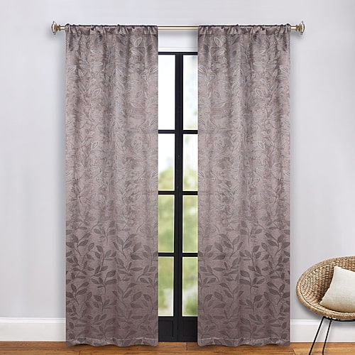 Click here for SUPERIOR Leaves Rod Pocket Energy Saving Room Dark... prices