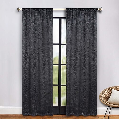 Click here for Superior Leaves Machine Washable Room Darkening Bl... prices