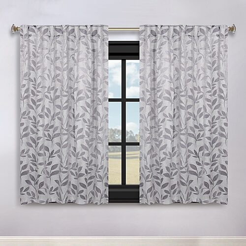 Click here for Superior Washable Leaves Room Darkening Back Tab C... prices