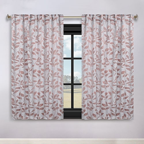 Click here for Superior Washable Leaves Room Darkening Back Tab C... prices