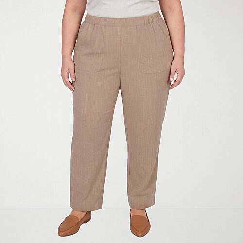 Click here for Alfred Dunner Grand Bazaar Womens Straight Mid Ris... prices