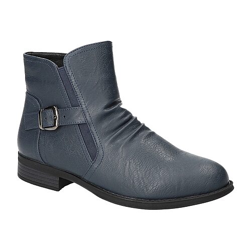 Click here for Easy Street Womens Junction Ankle Booties - Navy prices