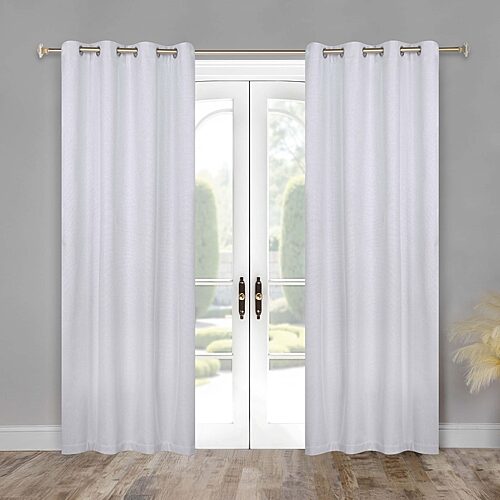 Click here for Superior Nyan Textured 100 Blackout 2 Curtain Pane... prices