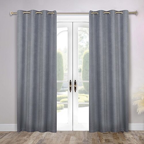 Click here for Superior Nyan Textured 100 Blackout 2 Curtain Pane... prices