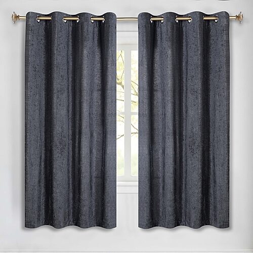 Click here for Superior Nyan Textured 100 Blackout 2 Curtain Pane... prices
