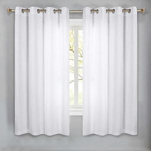Click here for Superior Nyan Textured 100 Blackout 2 Curtain Pane... prices