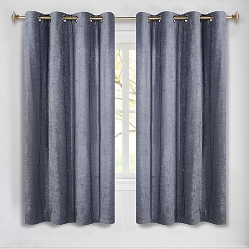 Click here for Superior Nyan Textured 100 Blackout 2 Curtain Pane... prices
