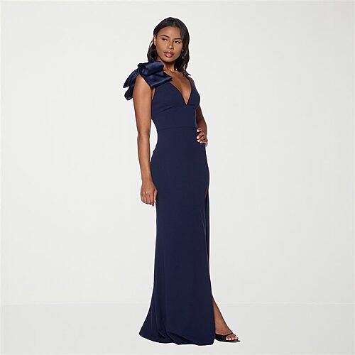 Click here for Premier Amour Womens V Neck Sleeveless Evening Gow... prices